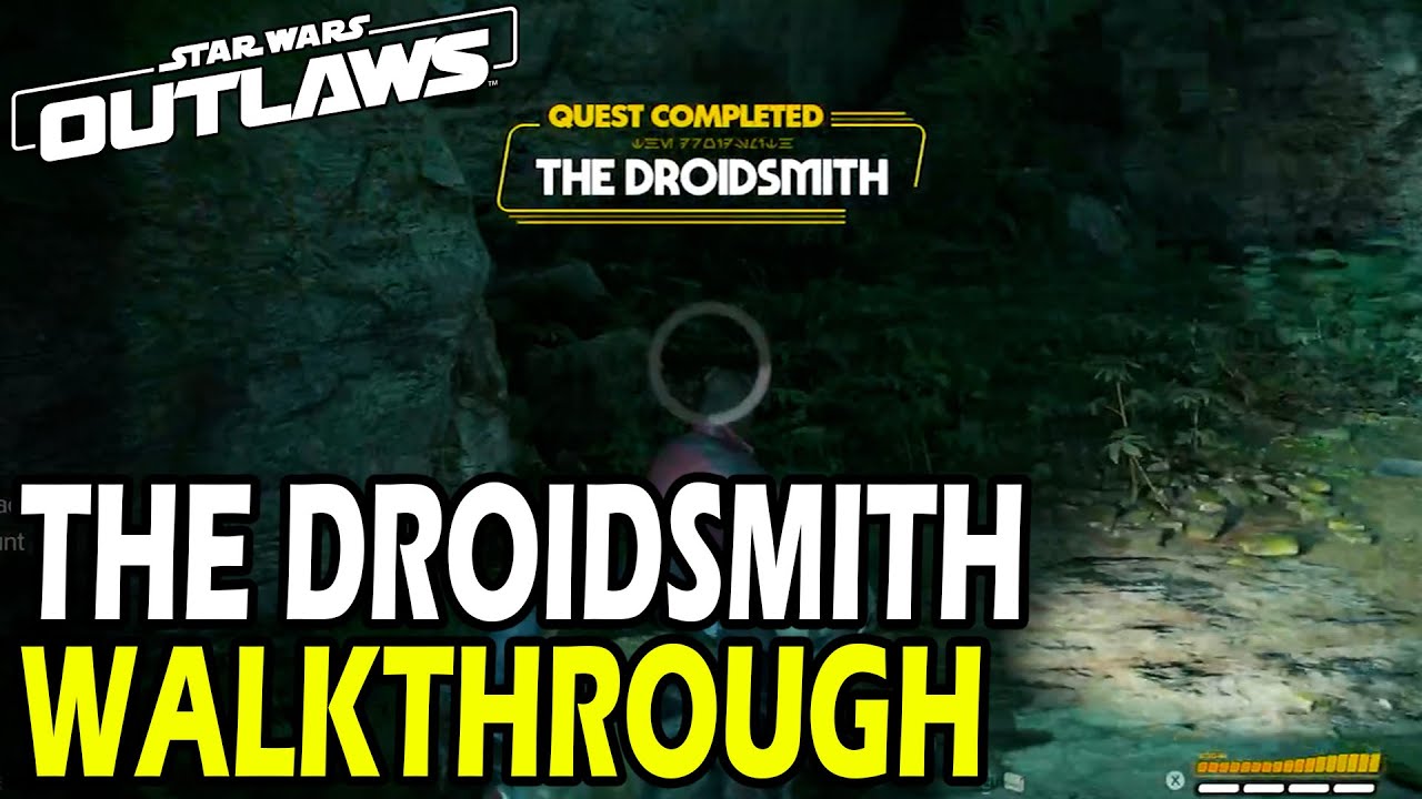 The Droidsmith Walkthrough - Star Wars Outlaws - YouTube