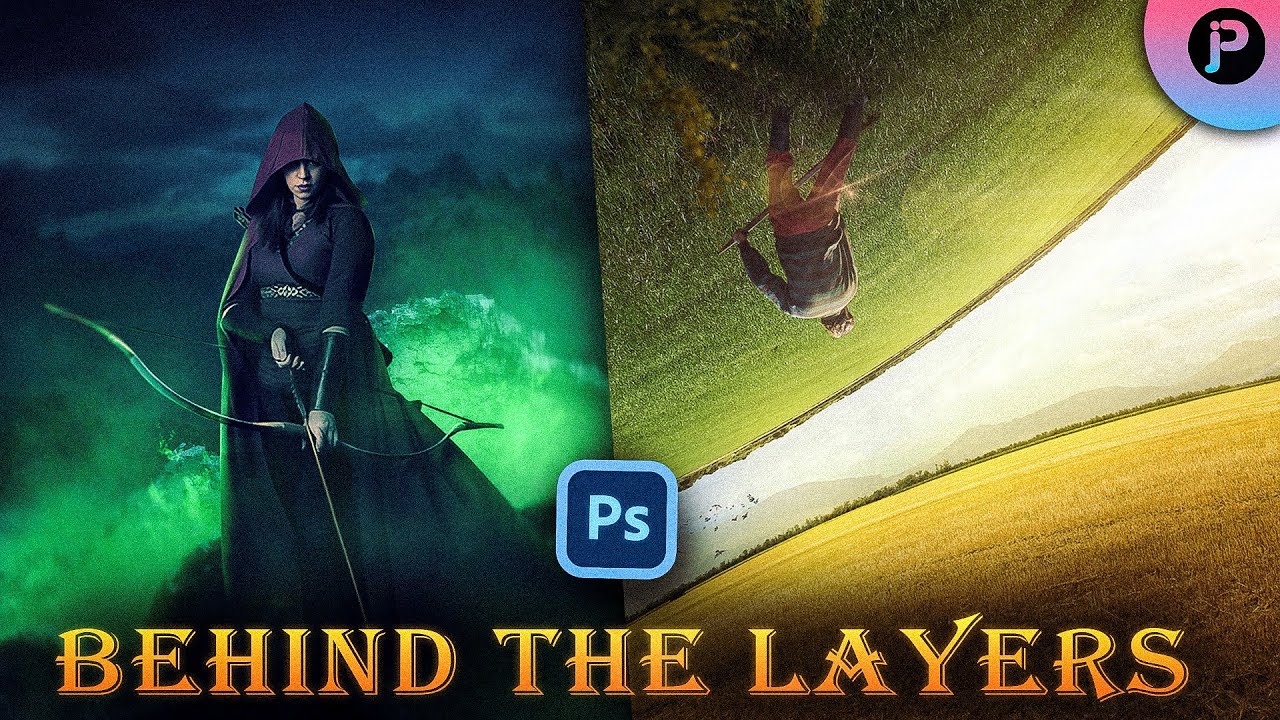 Photoshop Manipulation Behind The Layers | Speed Art 🎭 - YouTube