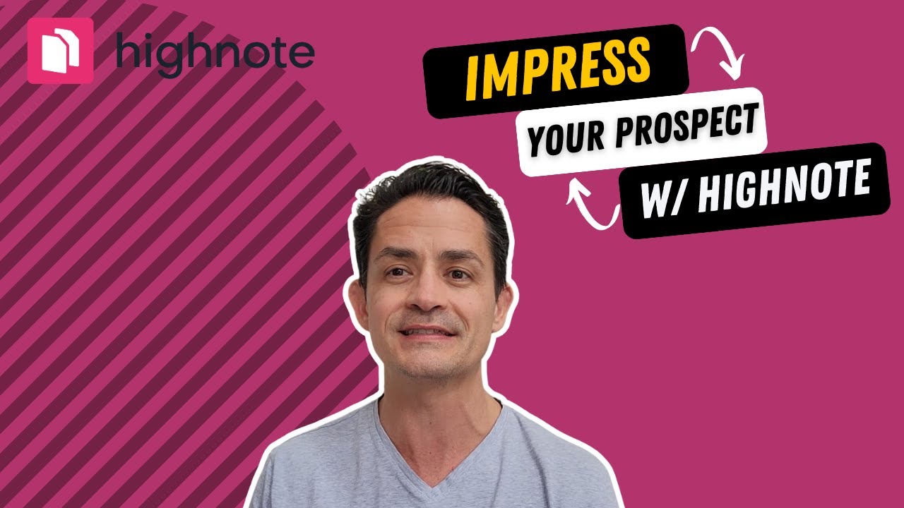 How to easily impress your prospect | Highnote walkthrough - YouTube