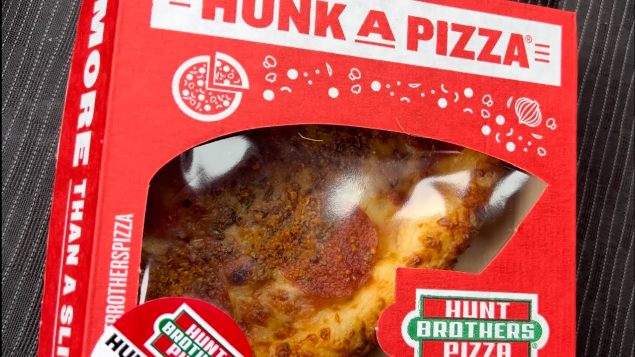 Hunt Brothers Pizza Review - YouTube