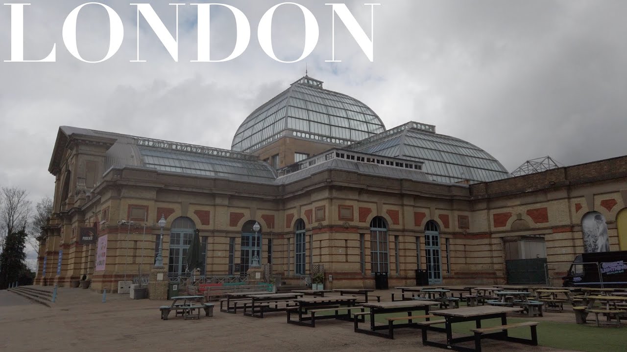 Alexandra Palace and Park Muswell Hill | North London Walk | Spring ...