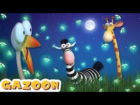 Jungle Night Disaster | Fireflies vs Ostrich | Funny Animal Cartoons