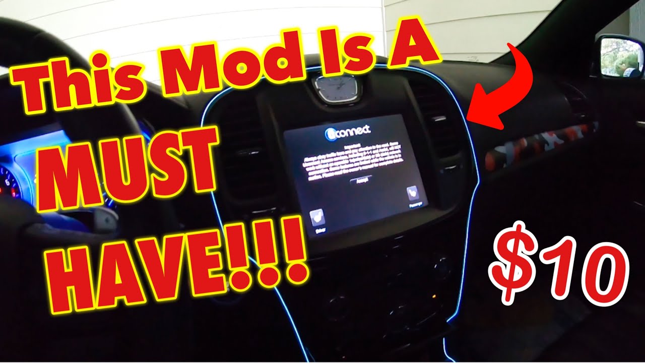 New $10 Mod | Panel Gap Trim For Your Chrysler 300!!! - YouTube