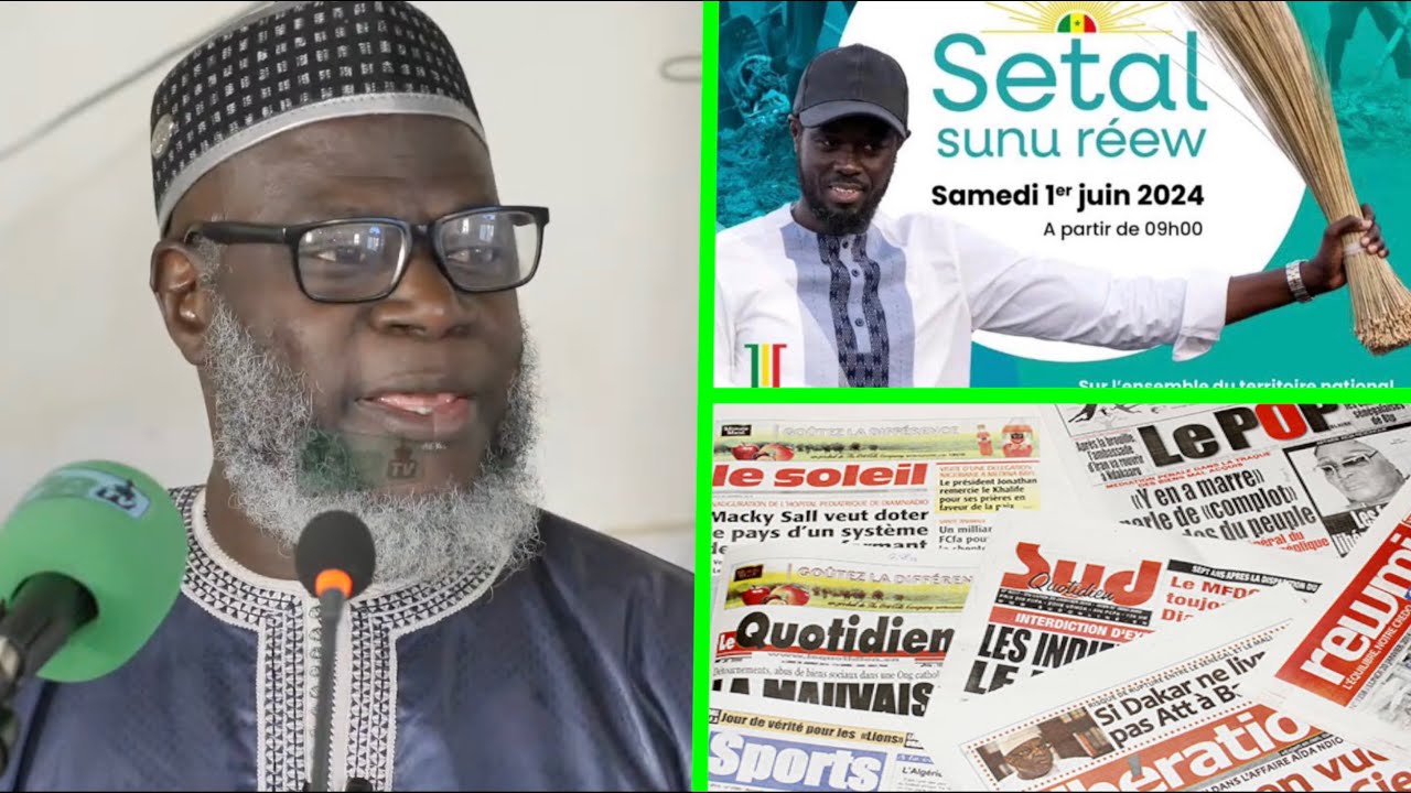 Extrait: Appel à la journée du set setal + responsabilité de la presse ...