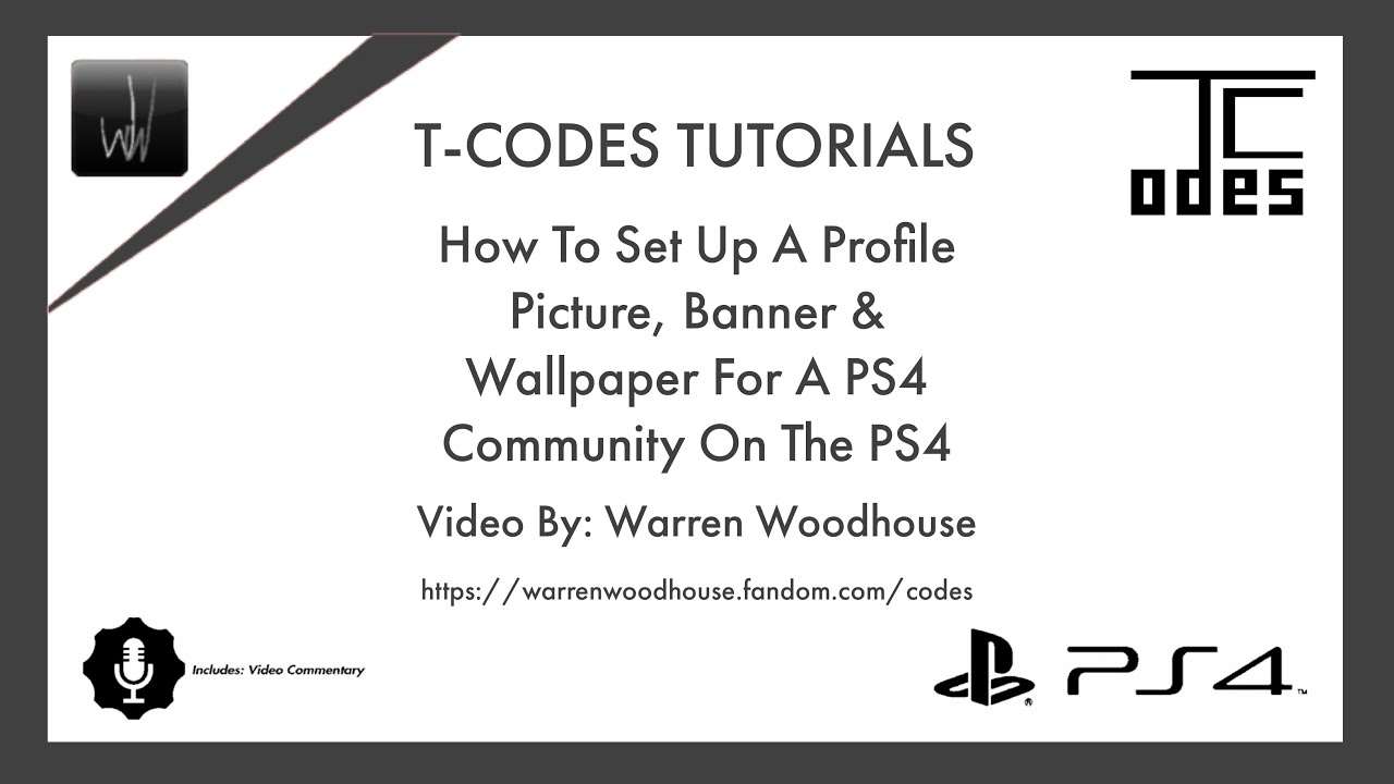 TUTORIALS - How To Set Up A Profile Picture, Banner & Wallpaper For A ...