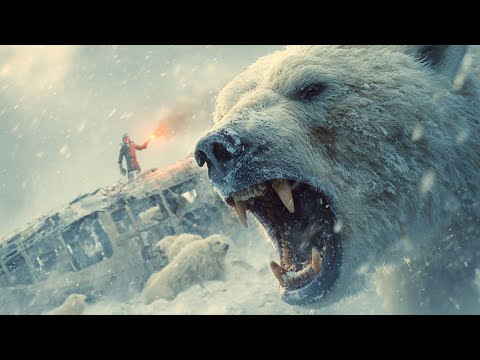 Düşen Uçaktan Kurtulan Adam Vahşi Kutup Ayılarından Kurtulmaya Çalışıyor