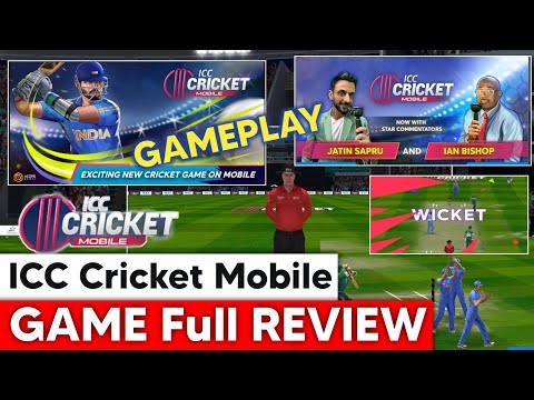 ICC CRICKET MOBILE GAME Review || New Cricket game by ICC || ICC new ...