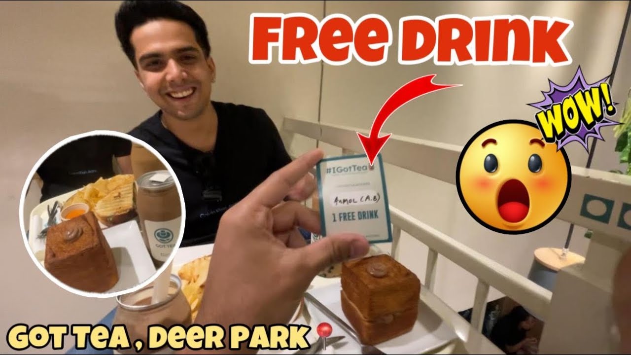 Got Tea , Best Boba Tea in Delhi , Bubble tea - YouTube