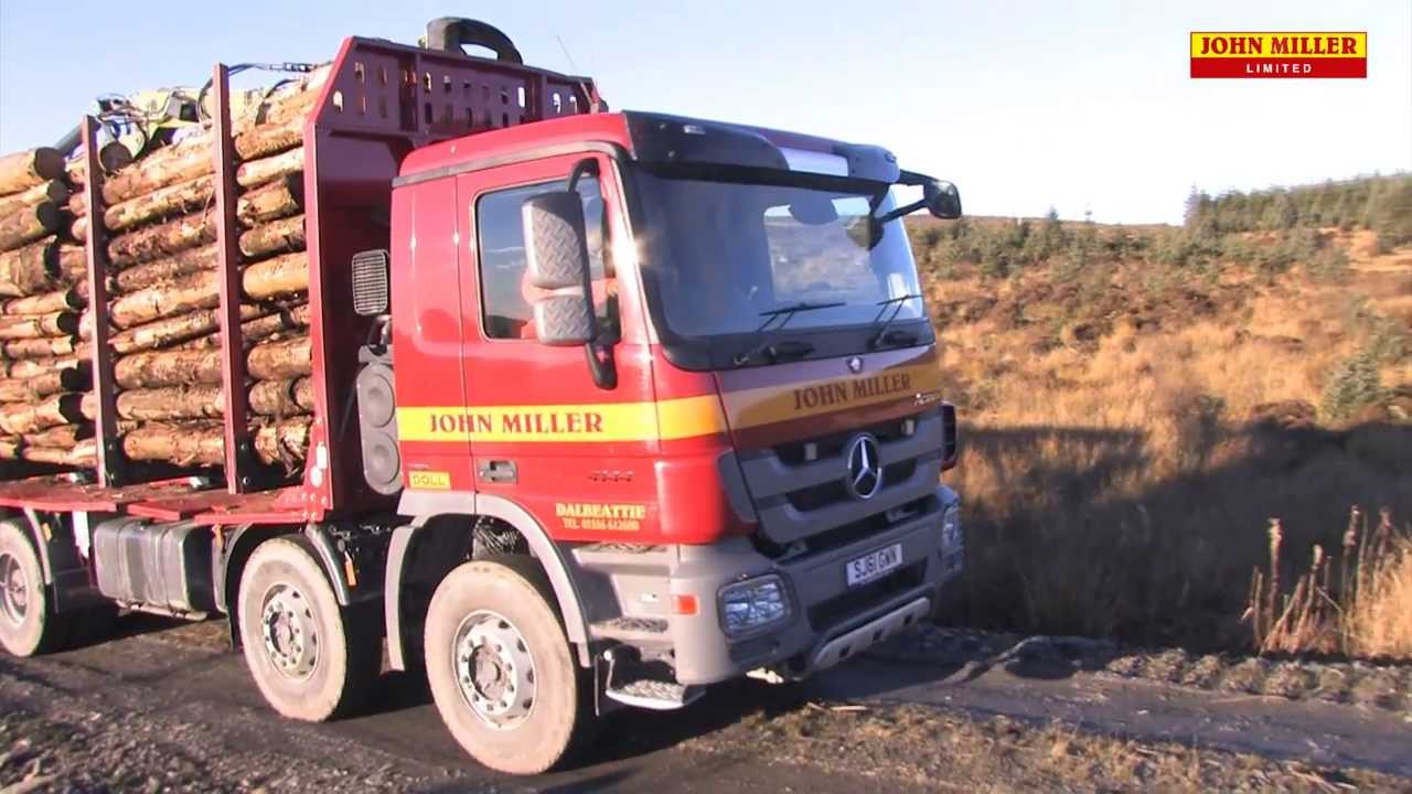 John Miller - Timber Haulage - YouTube
