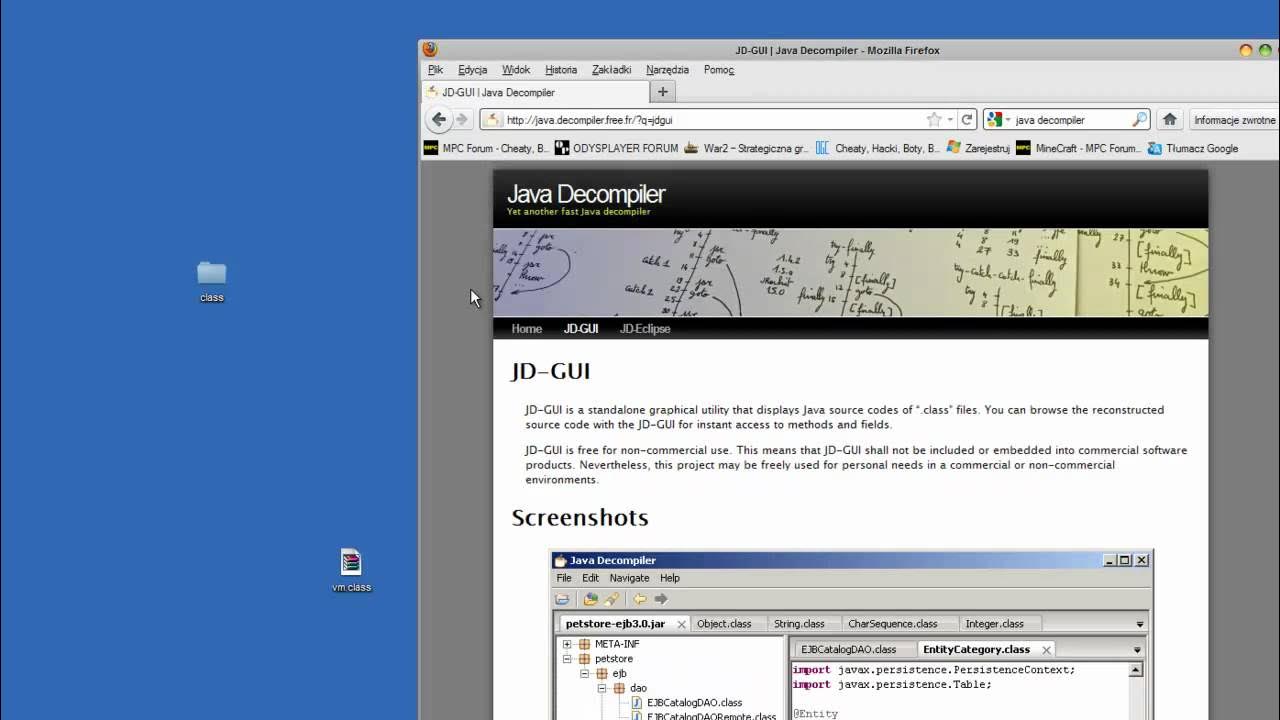 Minecraft, class decompiler - YouTube