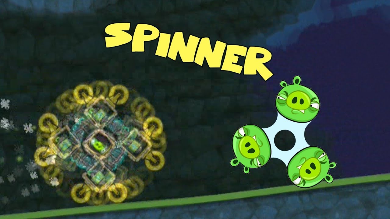 Bad Piggies - PIGGY WHEEL FIDGET SPINNER (Field of Dreams) - YouTube