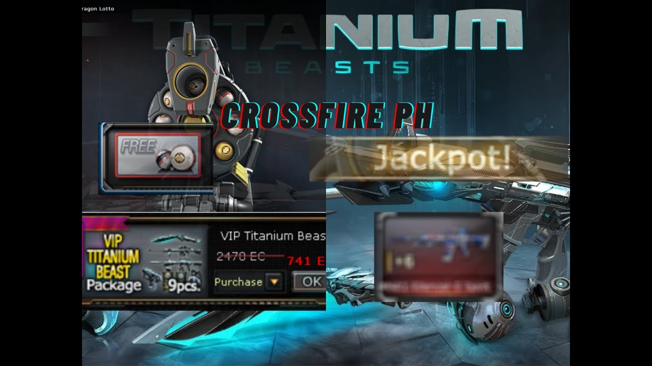 CrossFire PH: Buying VIP Titanium Beast Package (Jackpot!) - YouTube