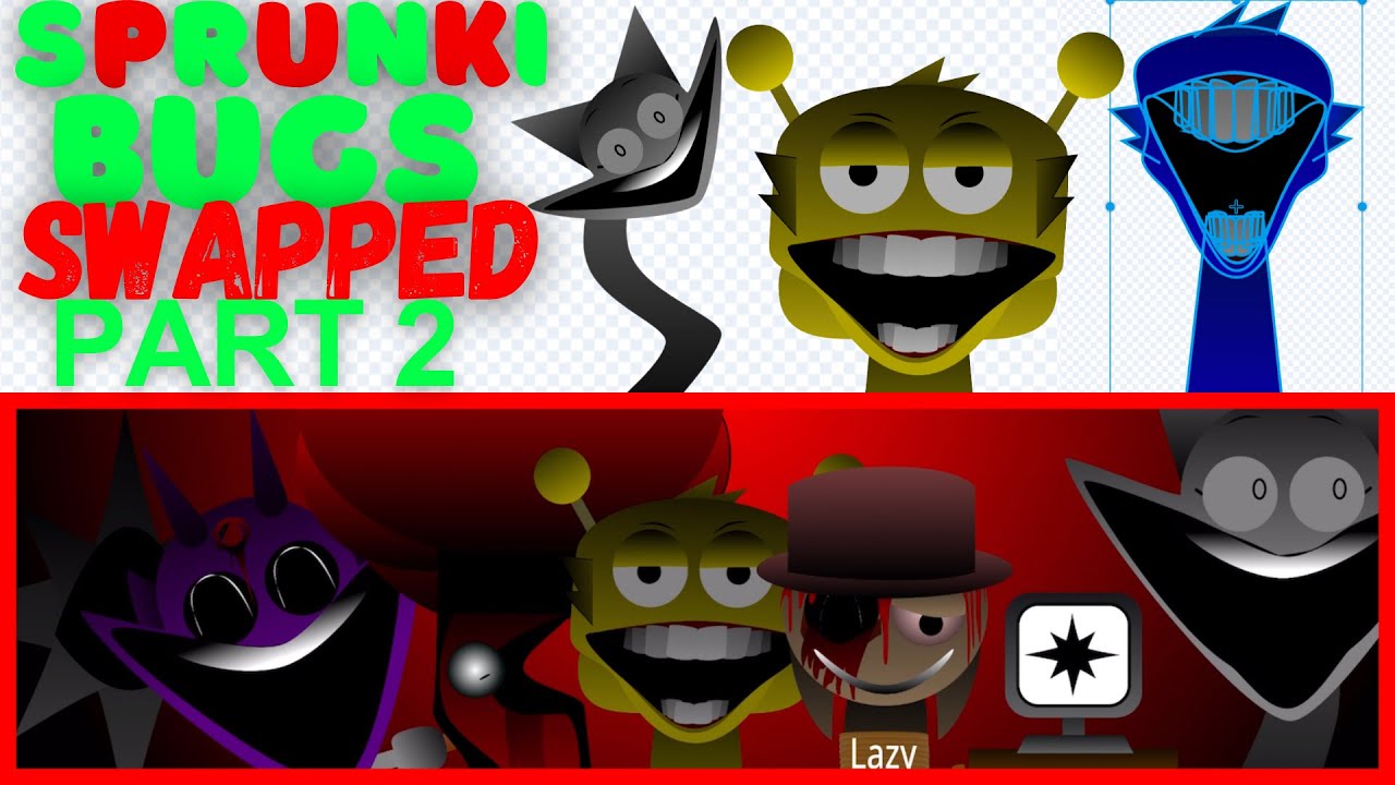 How to make a BUG? Tutorial Sprunki Swapped Phase 4: Incredibox With ...