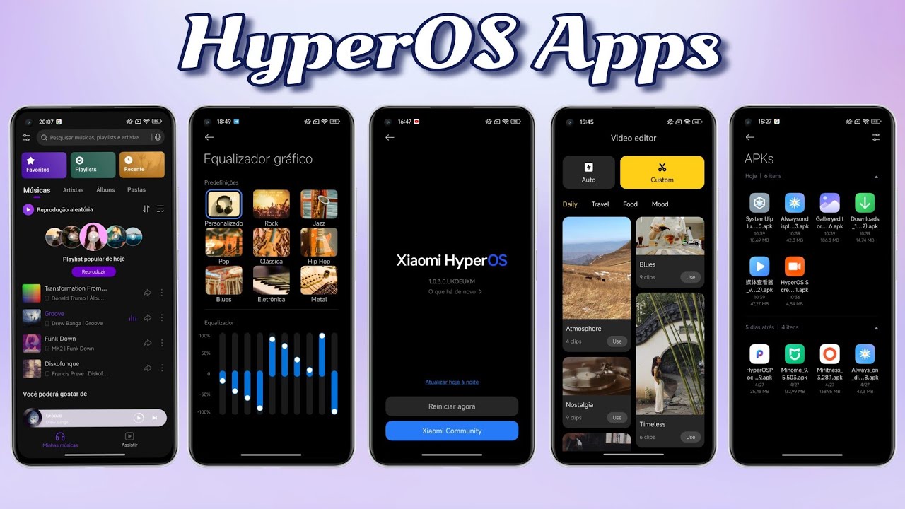 É Oficial 🔥 HyperOS Apps - 100% Atualizados - Instale Ágora e Turbine o seu Xiaomi global 🔥🔥🔥 ...