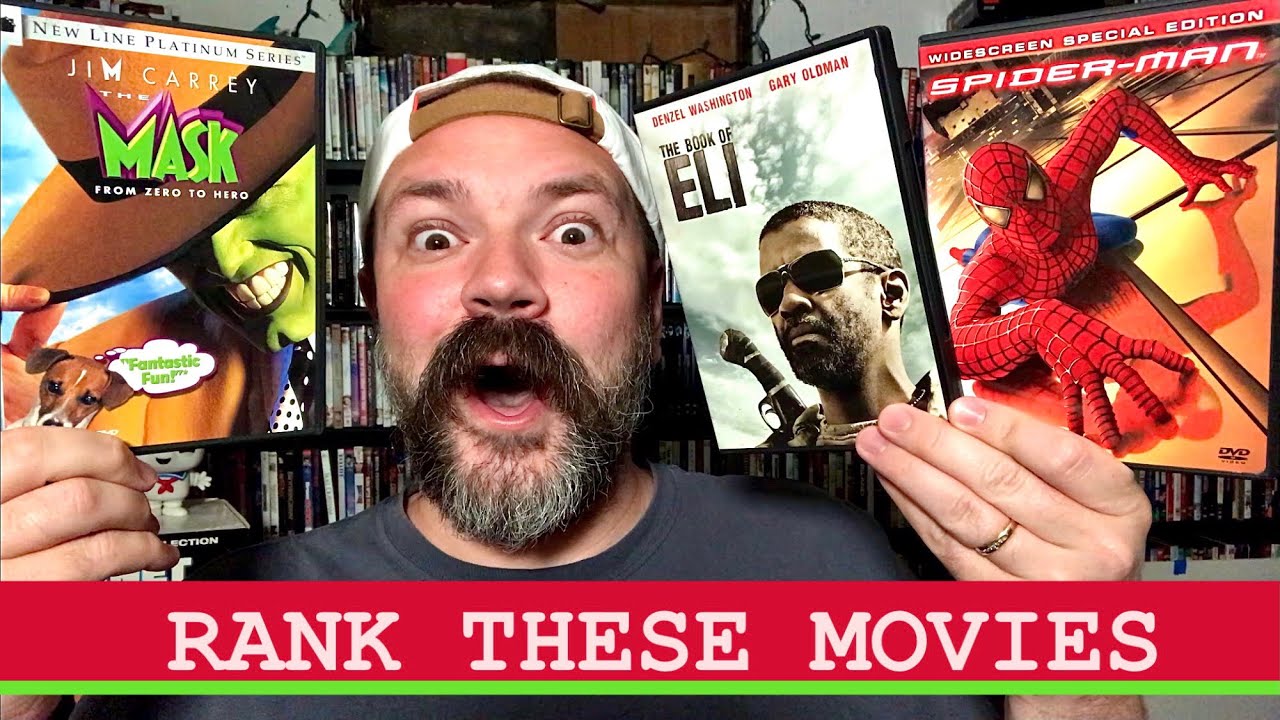 RANK THESE MOVIES - The Book of Eli (2010), The Mask (1994), Spider-Man ...