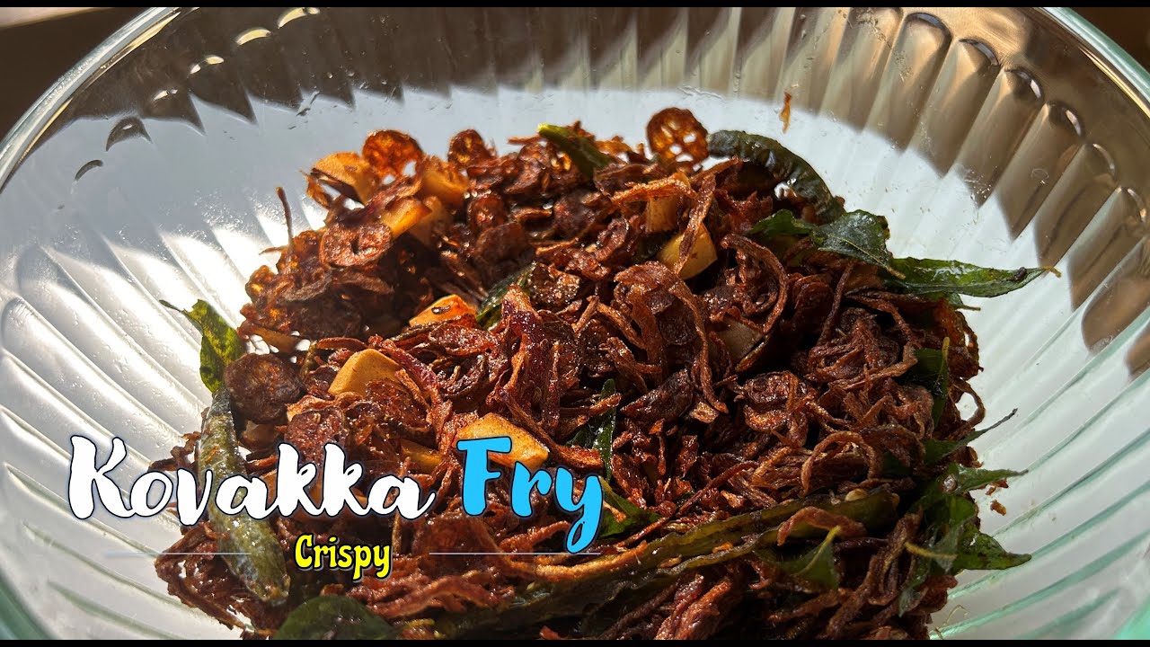 Try This Crispy Kovakka Fry | Ivy Gourd | Must Try Recipe - YouTube