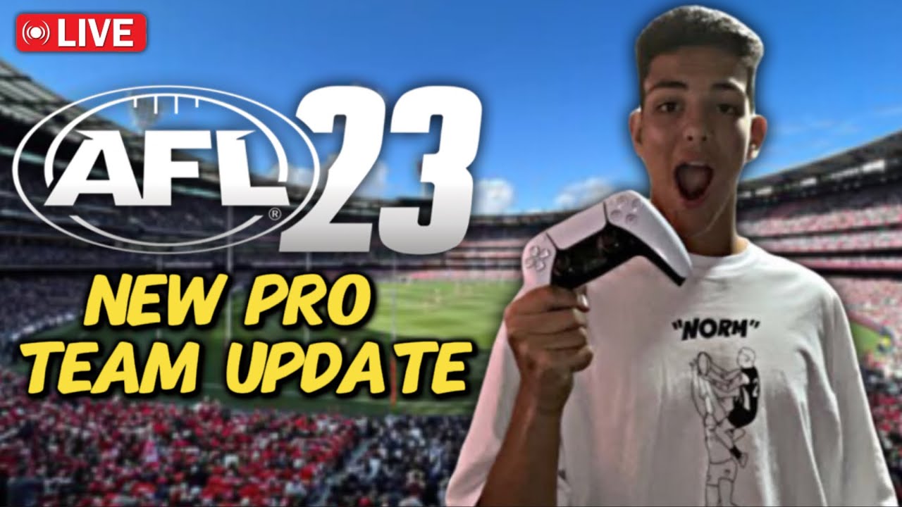 AFL 23 PRO TEAM GAMEPLAY!!! - YouTube