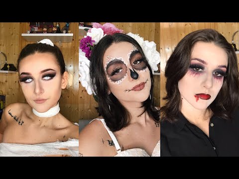 3 MAQUILLAJES SENCILLOS para este HALLOWEEN 2020