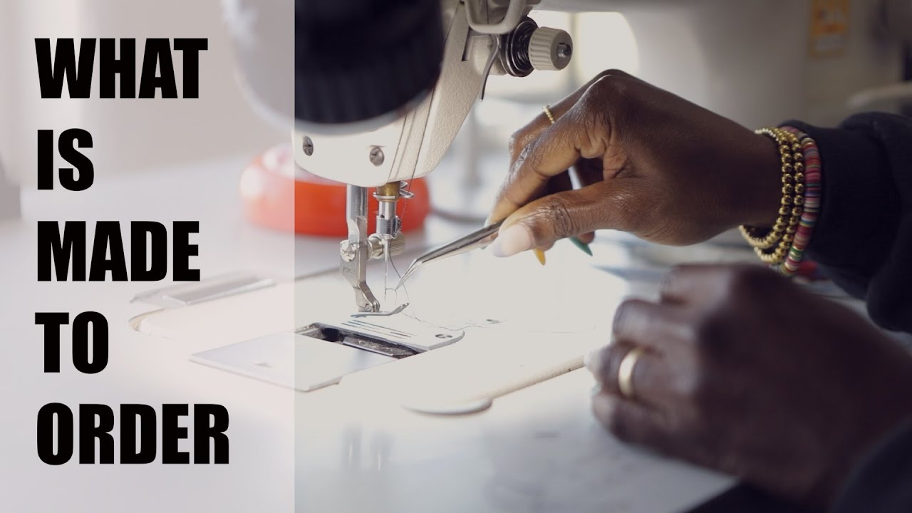 What is made-to-order? | Chic Riot - YouTube