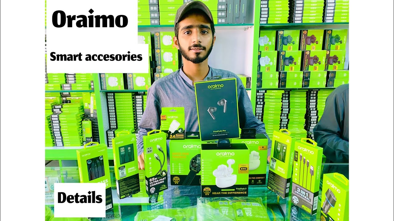 Oraimo Smart Accesories Brand Air pods Handfree cable All accessories ...