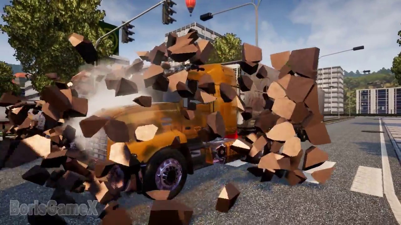 Clay Wall Destruction - ETS/ATS Particle Destruction Mod Concept -Truck ...