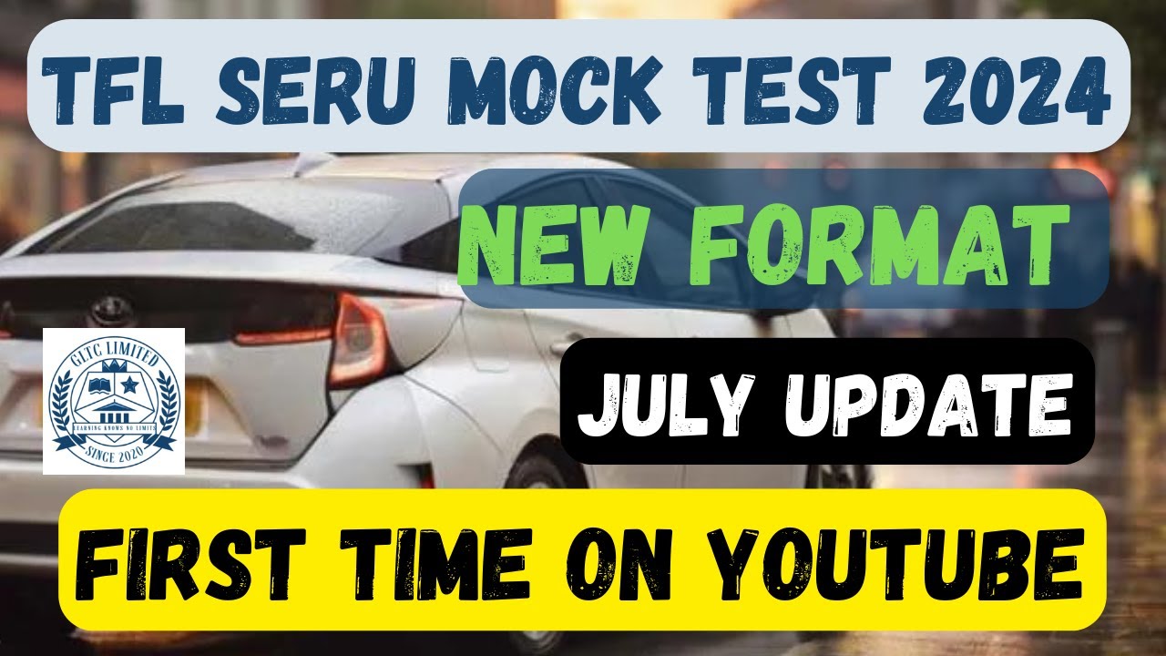 TfL SERU New Format July 2024 (Full Mock Test) - YouTube