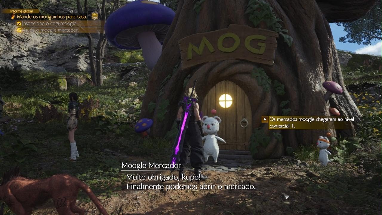 FINAL FANTASY VII REBIRTH : Informe de Moogle - Pradaria - YouTube