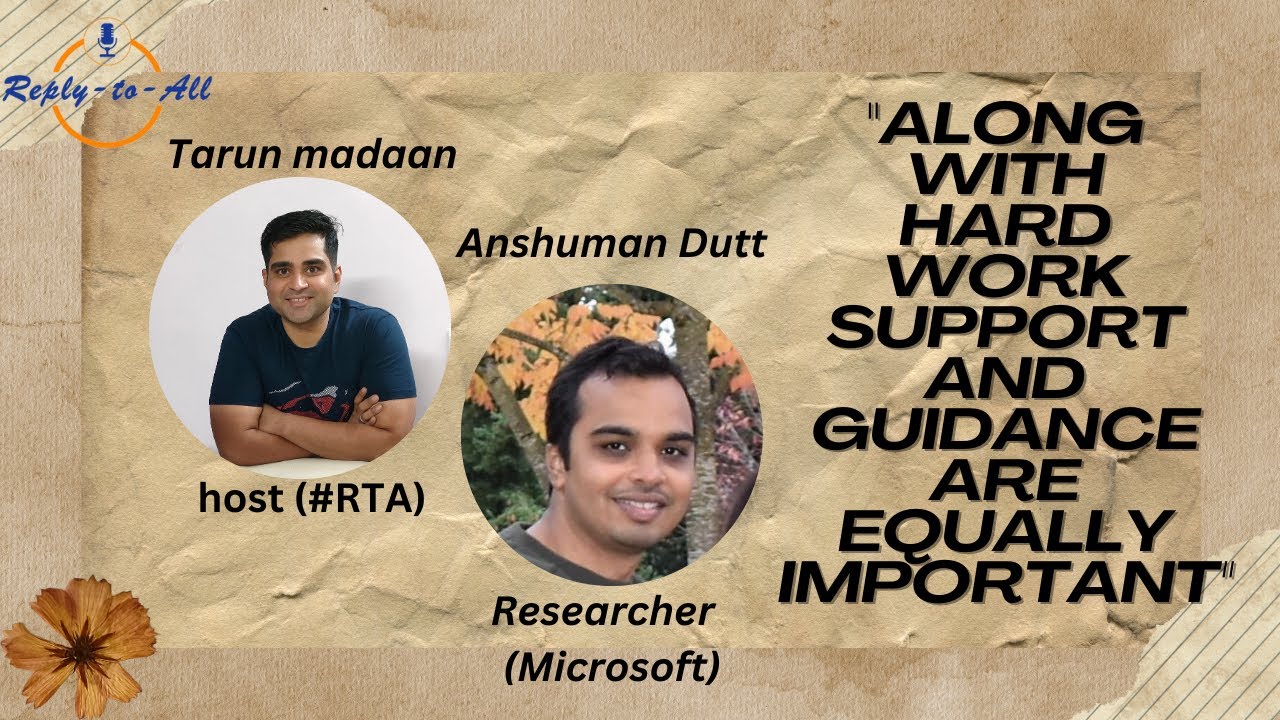 "Along with hard work support and guidance are equally important" Our ...