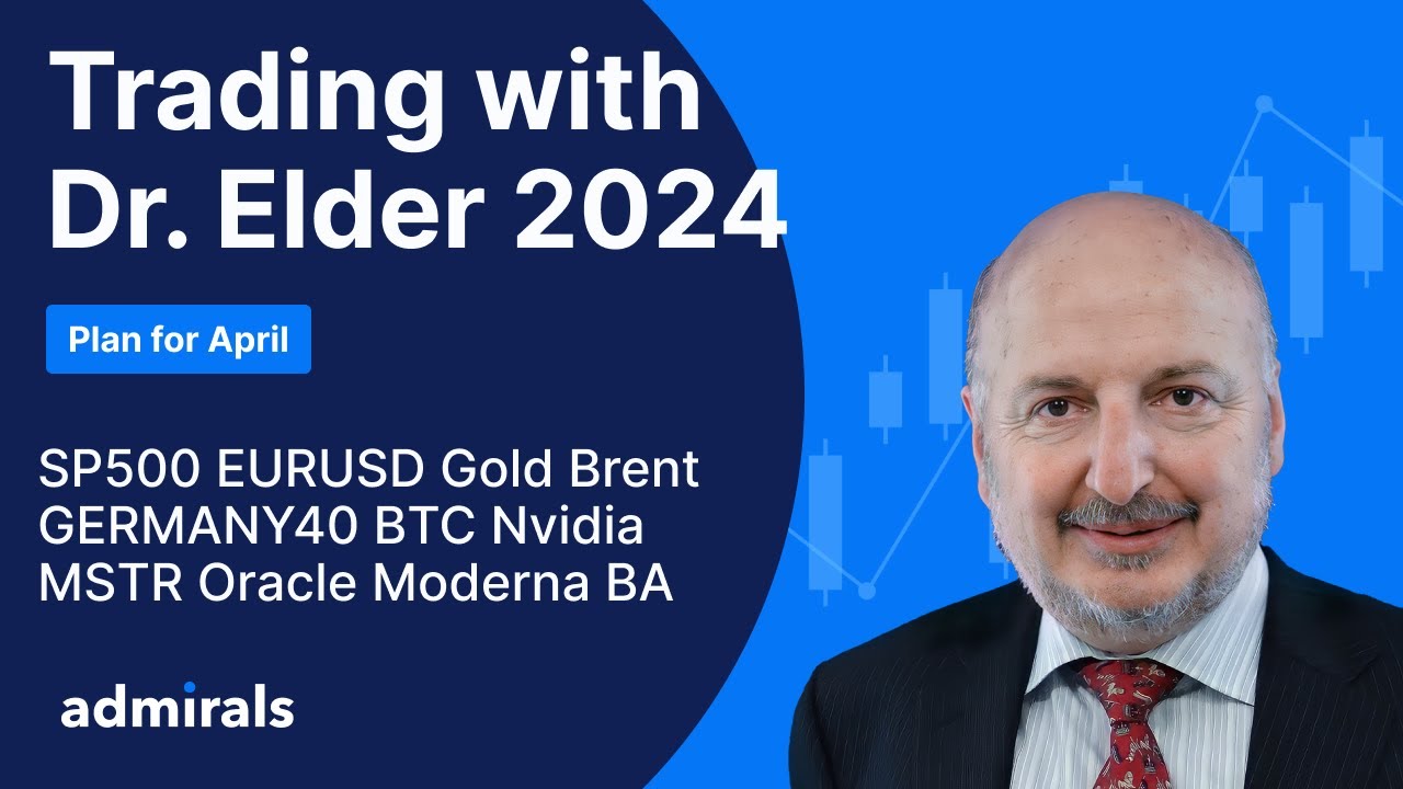 Dr. Alexander Elder 2024/ Plan for April/ BTC, SP500, Gold , NVIDIA ...