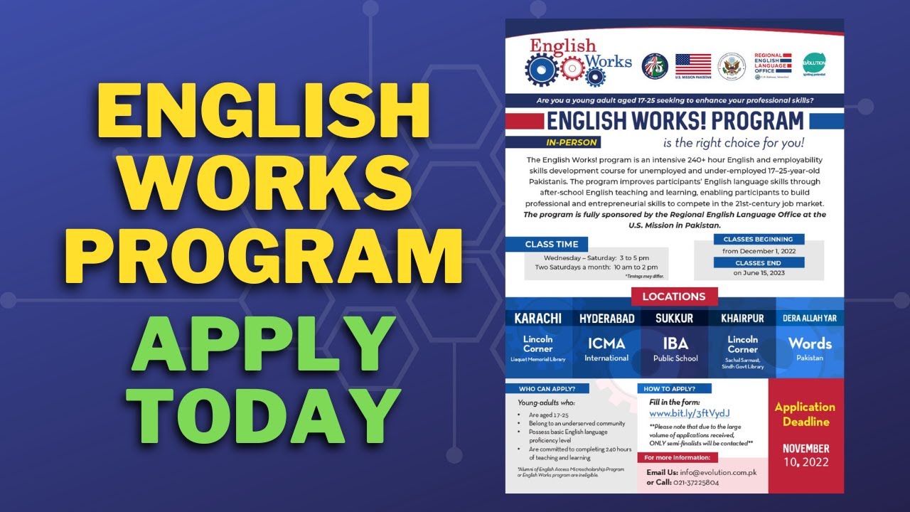 English Works Program Free of COST - MITHAL LAGARI - YouTube