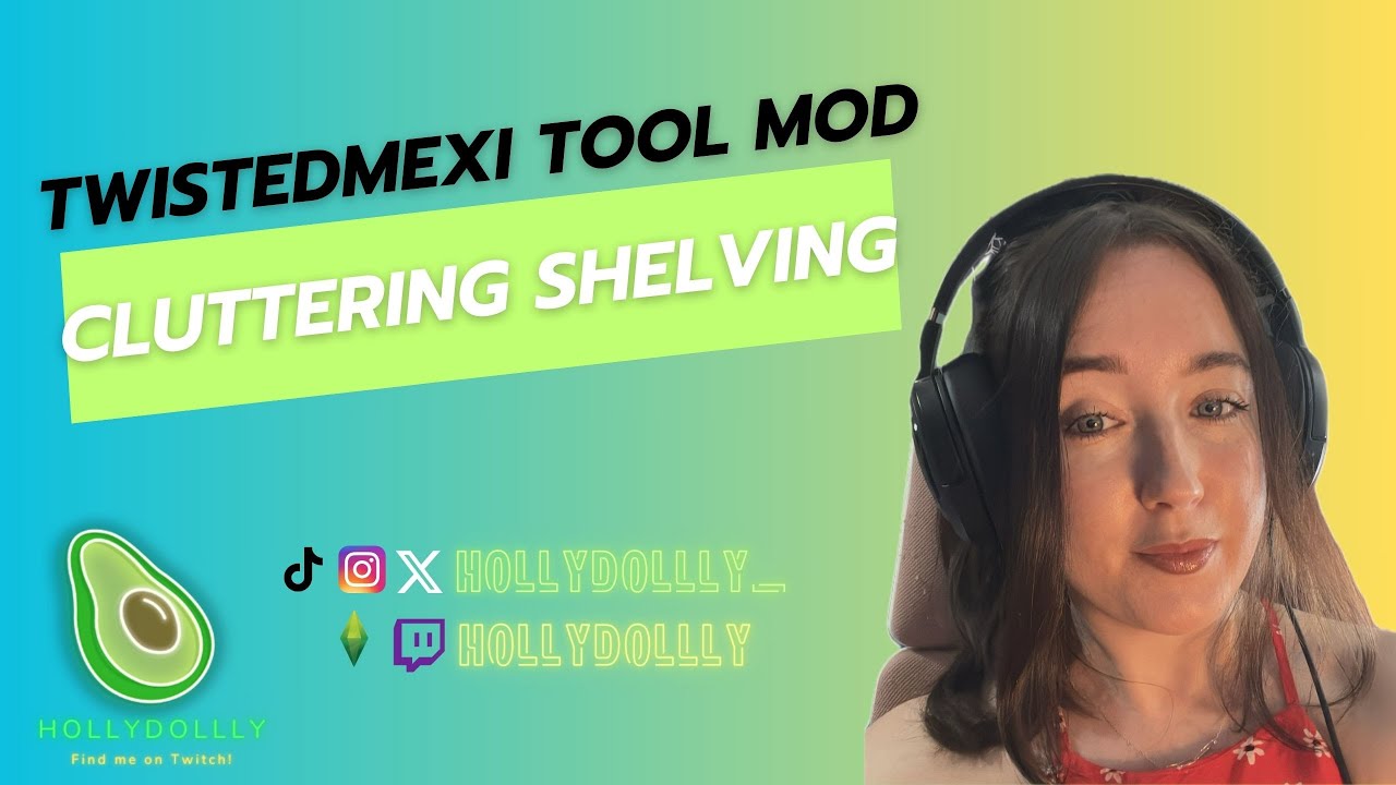 Cluttering Shelves TwistedMexi TOOL Mod The Sims 4 YouTube