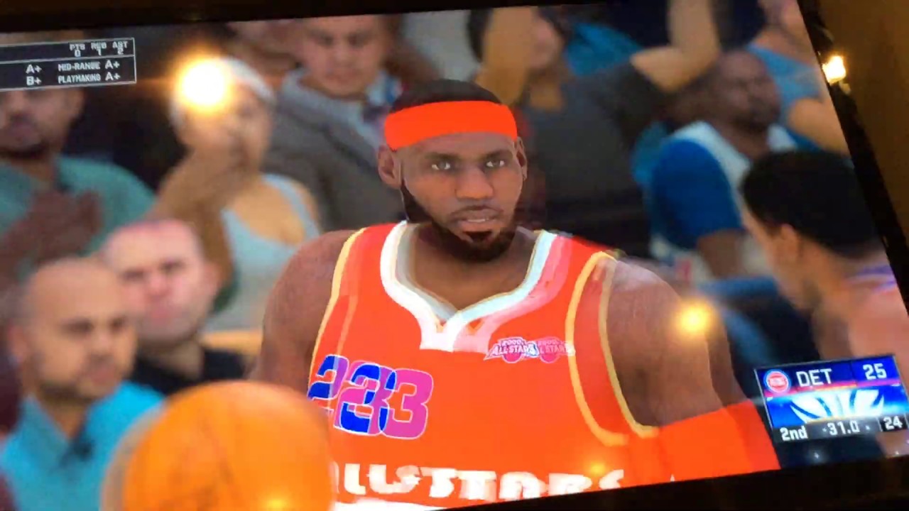 Playing NBA 2K on Xbox - YouTube