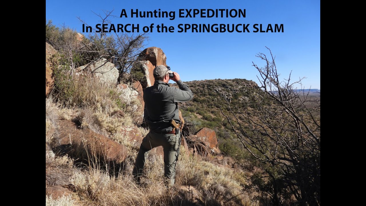 A Hunting EXPEDITION - In search of the Springbuck Slam - YouTube