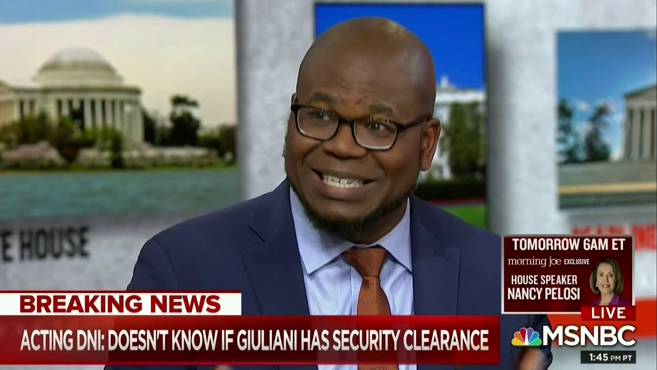 Dr. Jason Johnson on Whether or Not Giuliani has Security Clearance ...