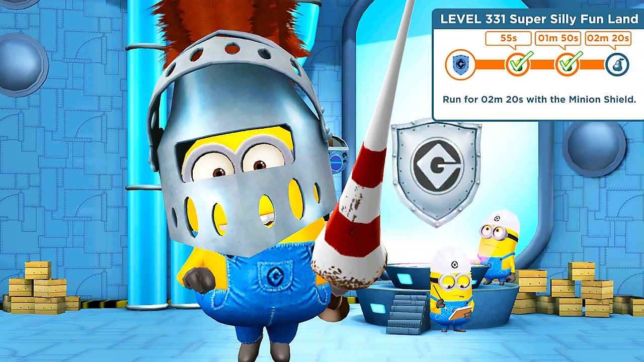 Knight Minion and run with Shield task in Lvl 331 ! Minion rush old ...