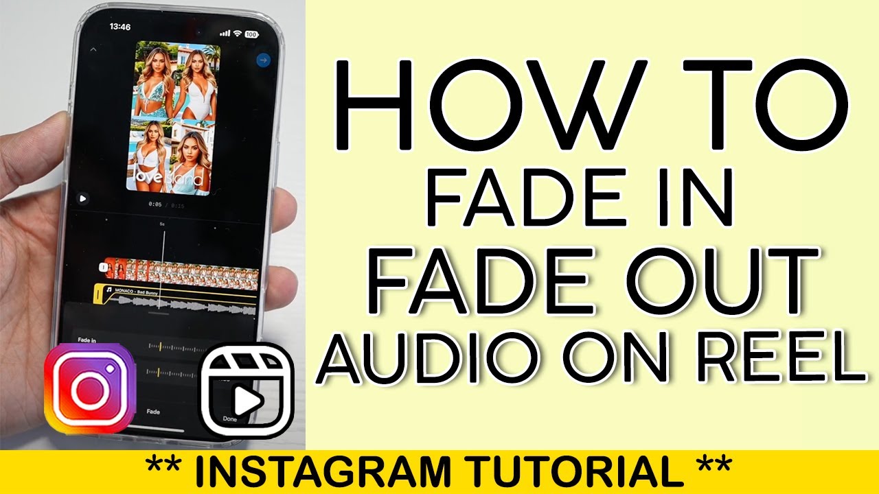 How to Fade In And Fade Out Audio on Reel Editing Instagram 2025 - YouTube