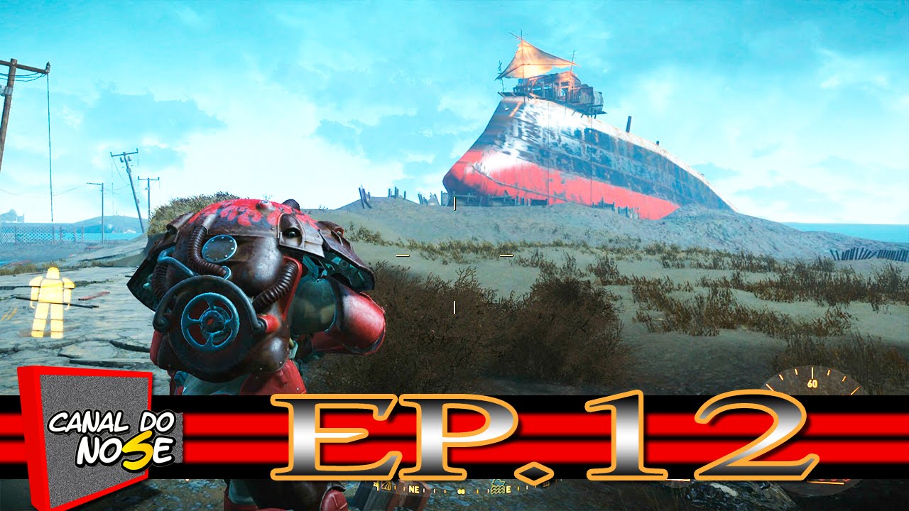 Fallout 4 - Ep. 12 - Aventura No Navio, Boneco Da Agilidade e Vantagem ...