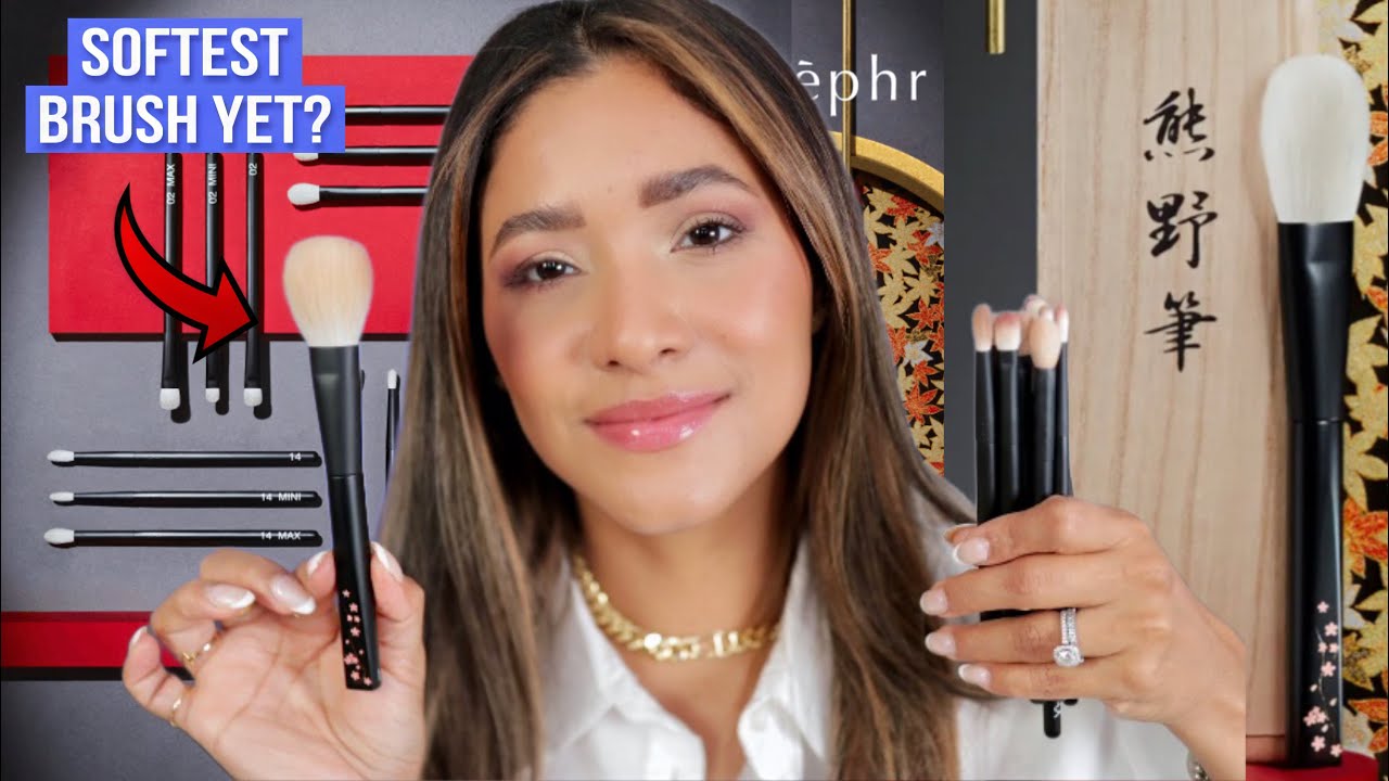 REPHR HOLIDAY 2023 BRUSHES | New Mini and Max set Compared ! BLACK ...