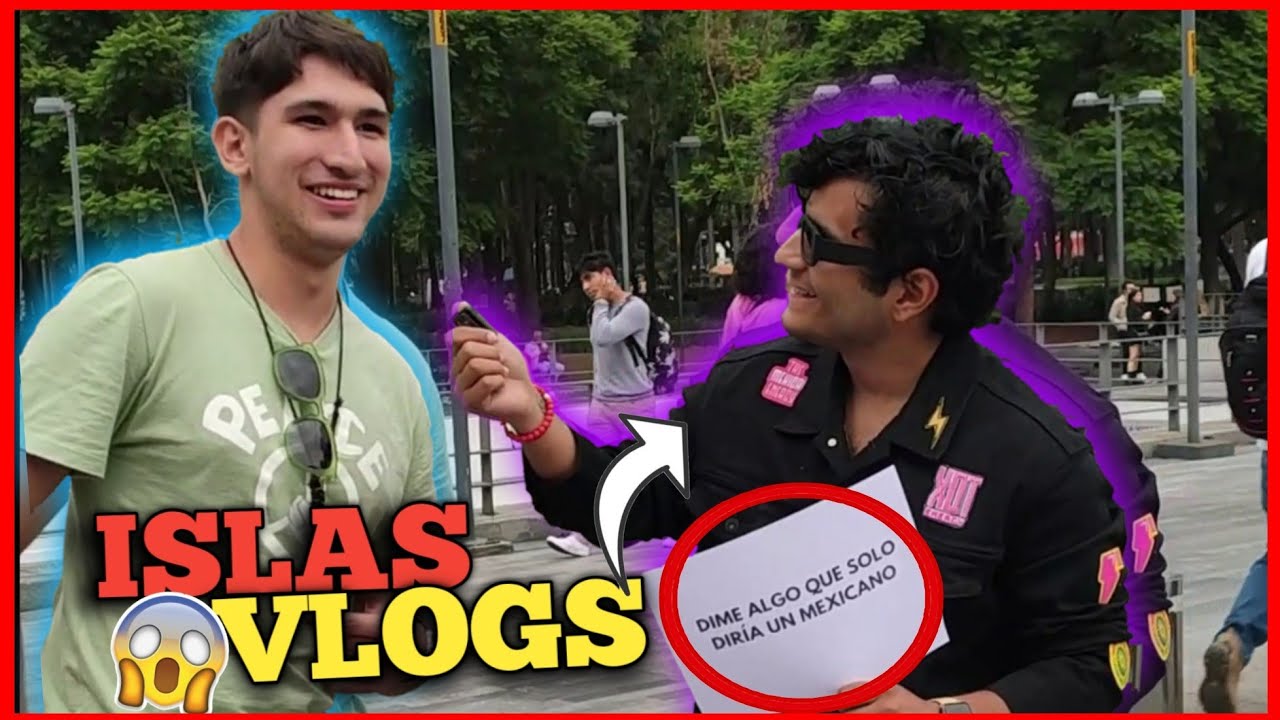 Me ENCONTRÉ a ISLAS VLOGS en Bellas Artes y ME ENTREVISTO - YouTube