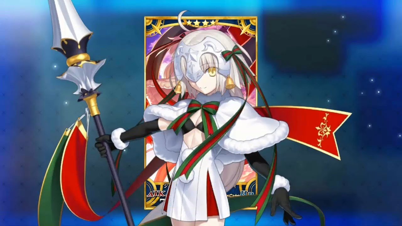 Fate/Grand order - Santa Lily - Lottery, Shop&Battle Scene (Christmas ...