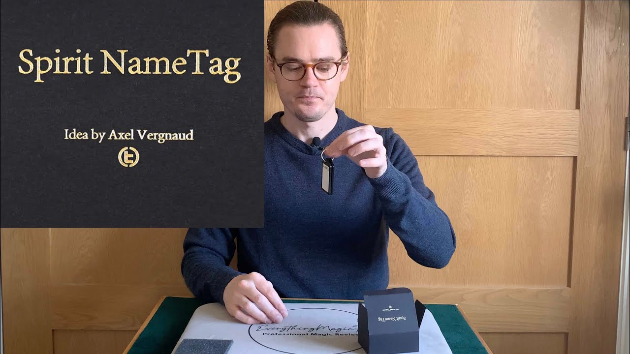 The Spirit NameTag by Axel Vergnaud & TCC Magic Review - YouTube