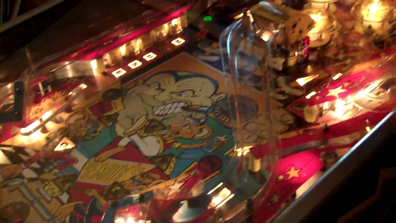 Mousin Around - Bally Pinball - 1989 - YouTube