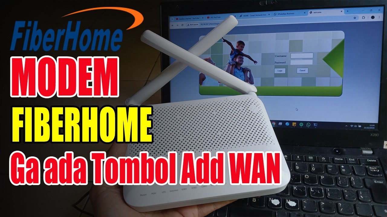 Solusi Menu Add WAN Hilang di Fiberhome | Cara Aktifkan WAN Fiberhome ...
