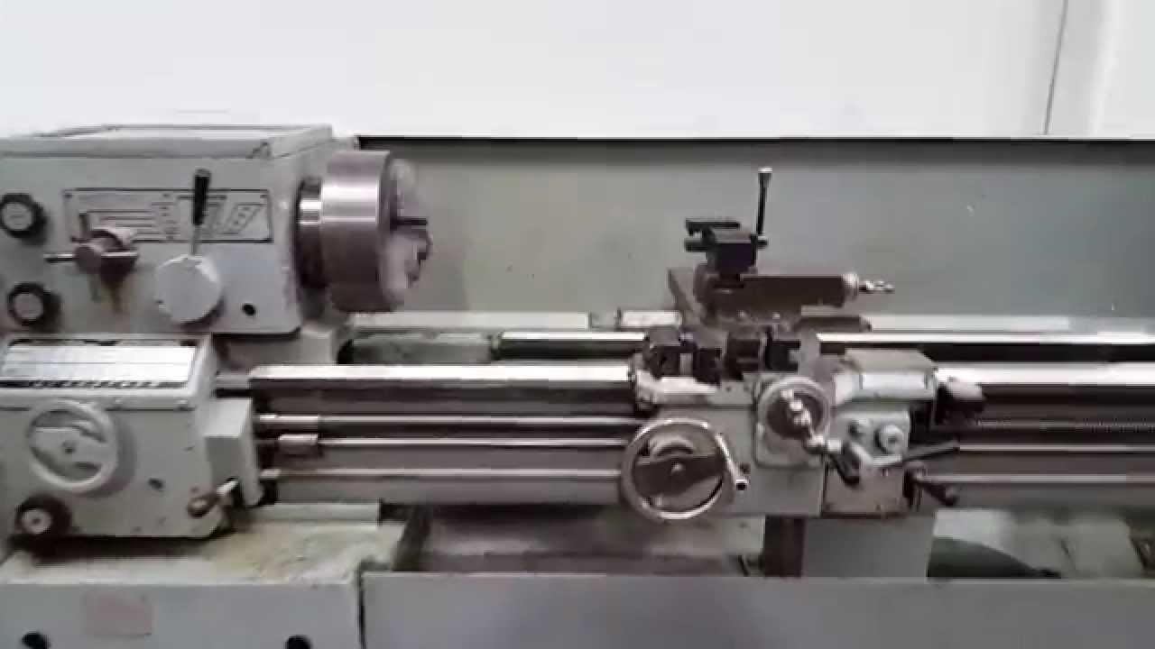 19x80 Standard Modern Lathe - YouTube