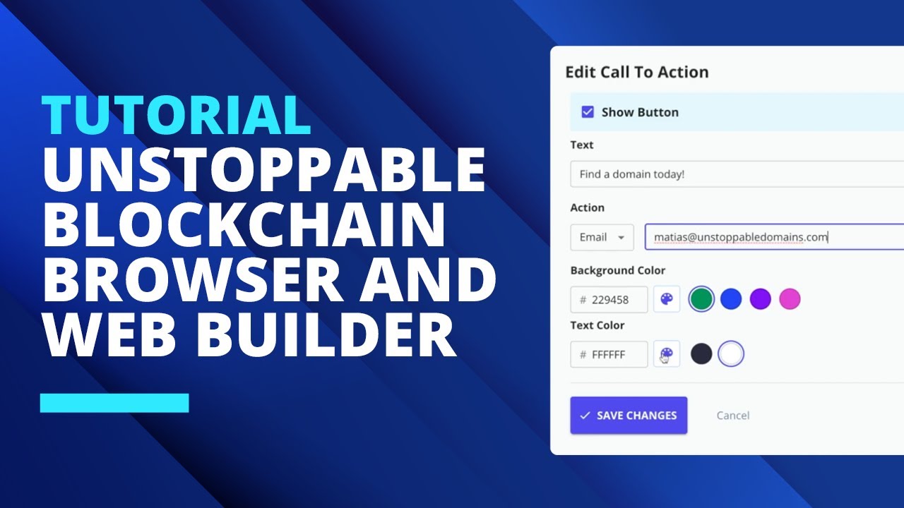Unstoppable Blockchain Browser and Web Builder Tutorial - YouTube