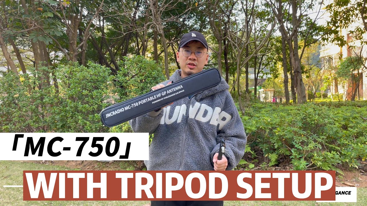 Set up MC-750 with a tripod! - YouTube