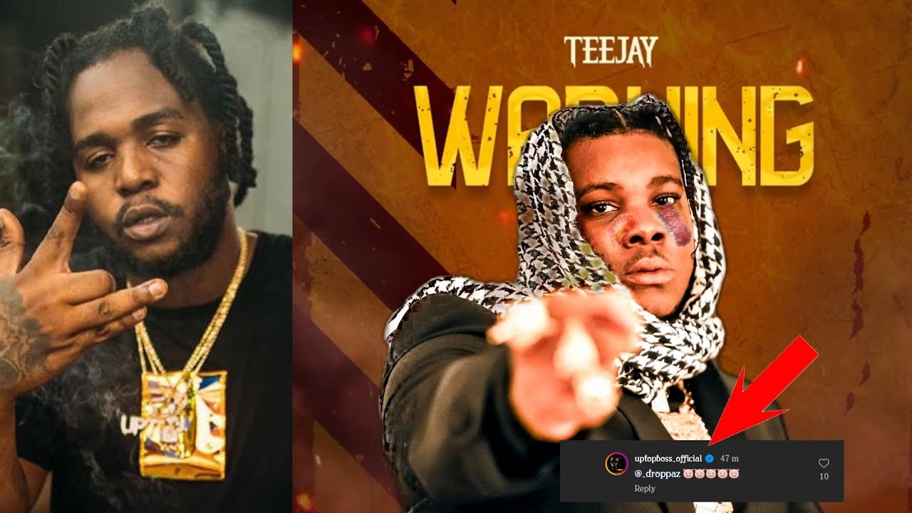 Omg! Teejay send byron a "wårning"| him go well hard - YouTube