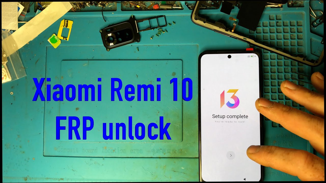 Xiaomi Redmi 10 ,FRP unlock - YouTube