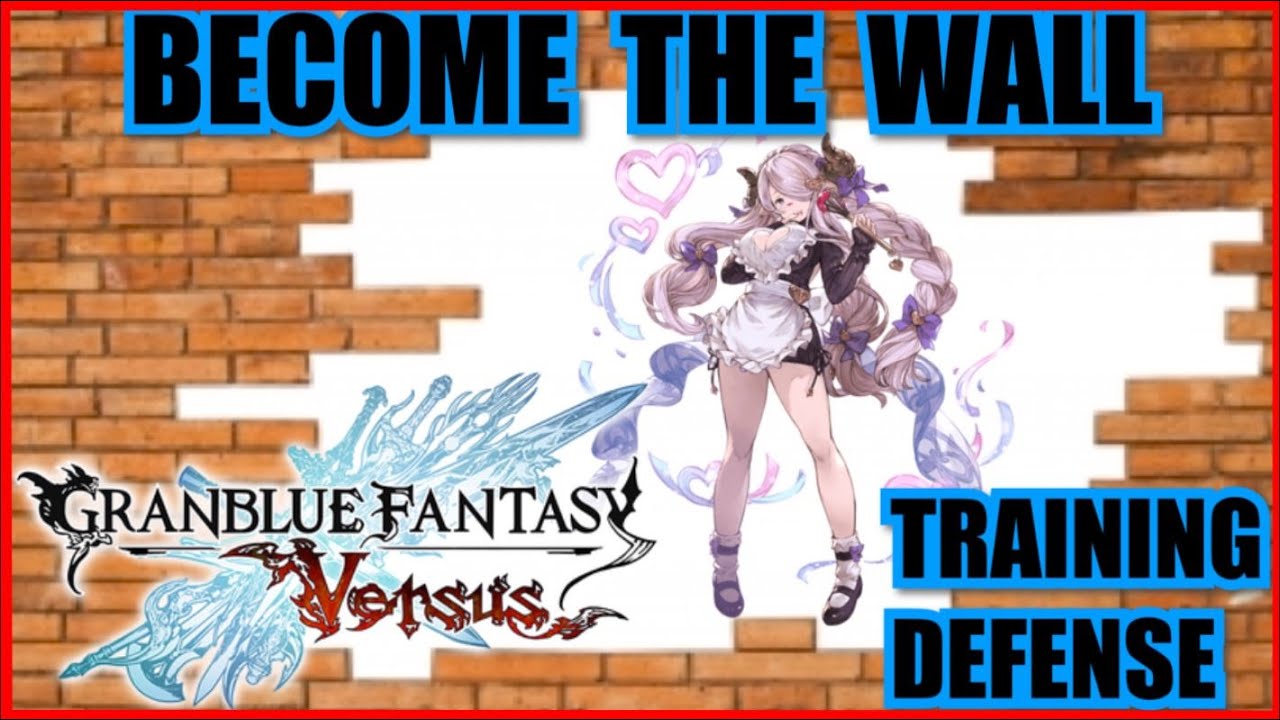 GBVS: How To Practice Your Defense: Training Mode 101 Guide - YouTube