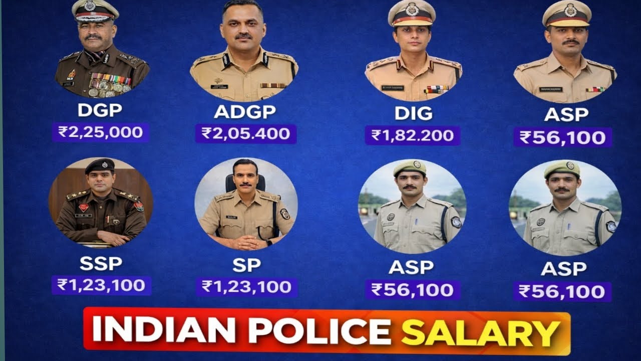 All police post salary 🤑 - YouTube
